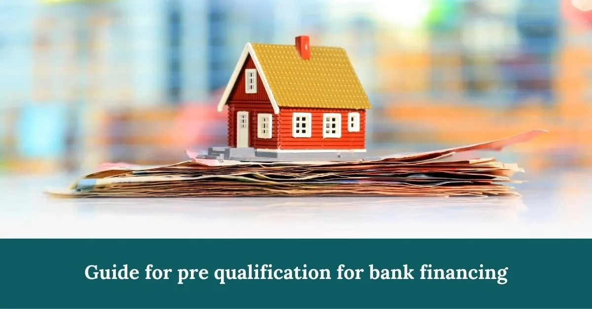 Pre-qualification guide for financing