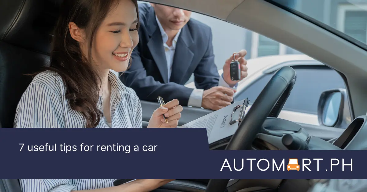 7 useful tips for renting a car