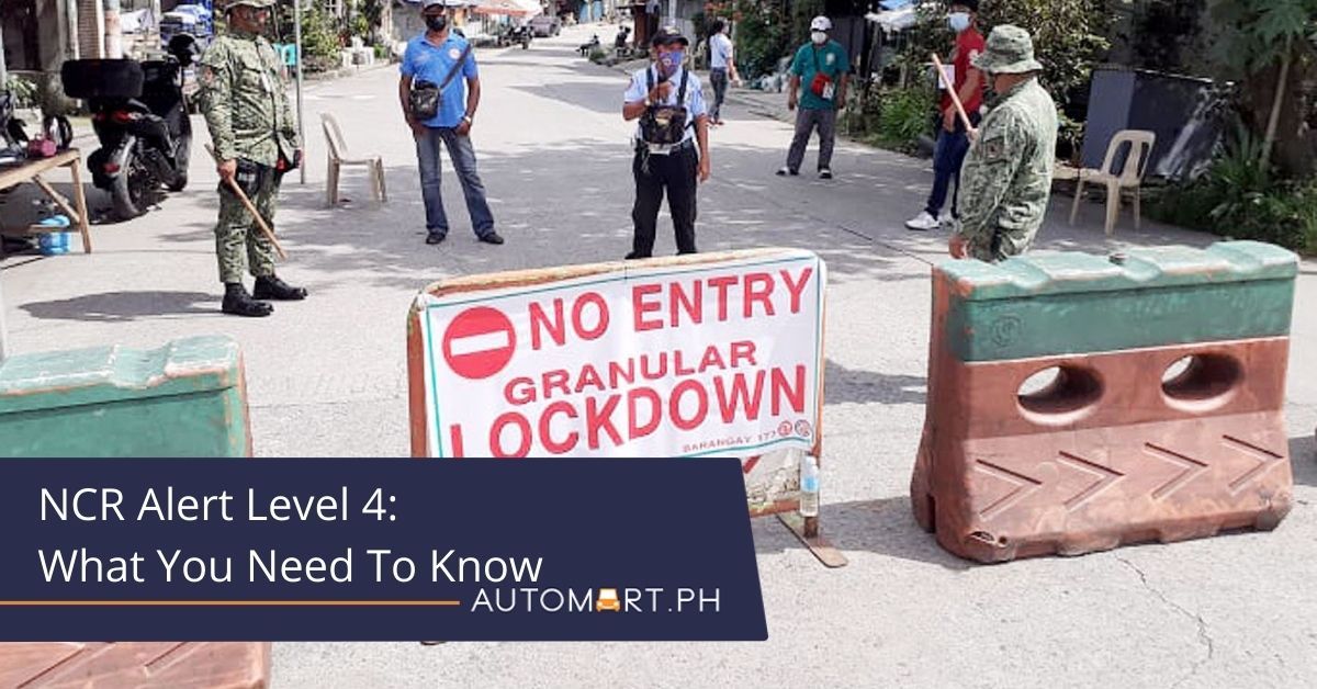 NCR Alert Level 4: What You Need To Know
