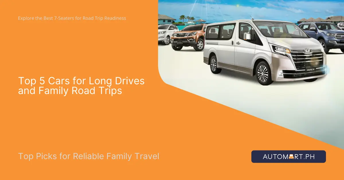 Top 5 Cars for Long Drives and Family Road Trips