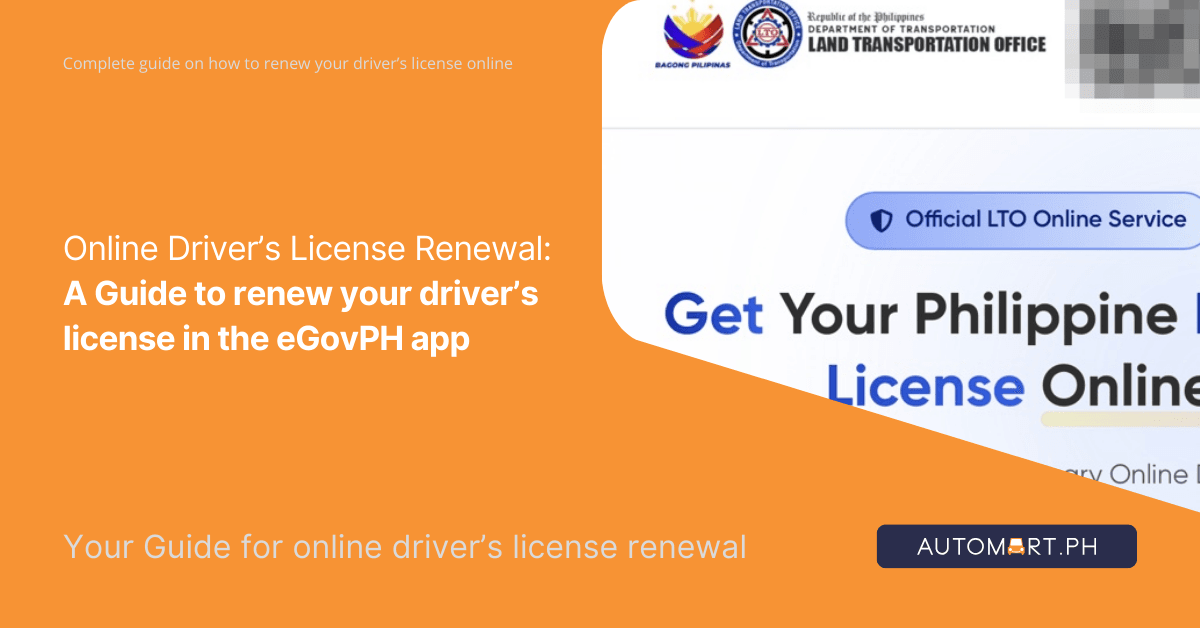 How to Renew Your Driver’s License Online in the Philippines