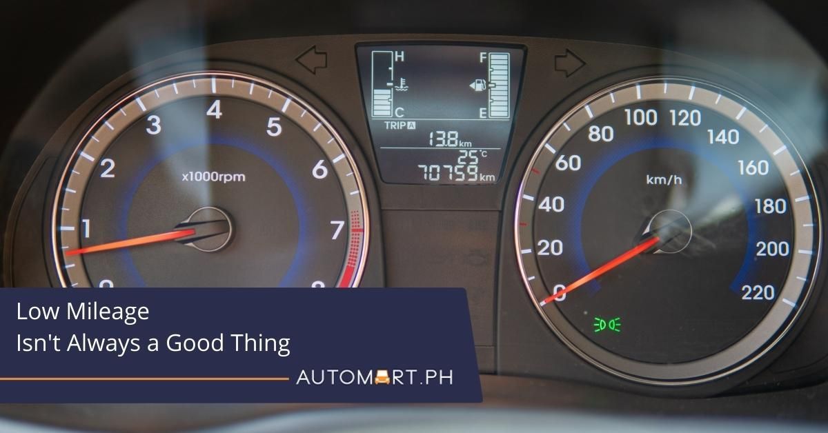 Low Mileage Isn't Always A Good Thing