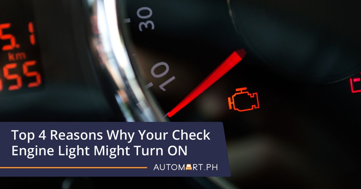 Top 4 Reasons Why Your Check Engine Light Might Turn ON